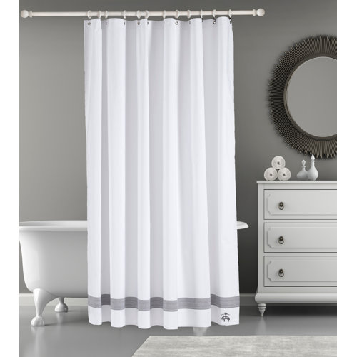 Brooks Brothers Solid Color Single Shower Curtain Wayfair